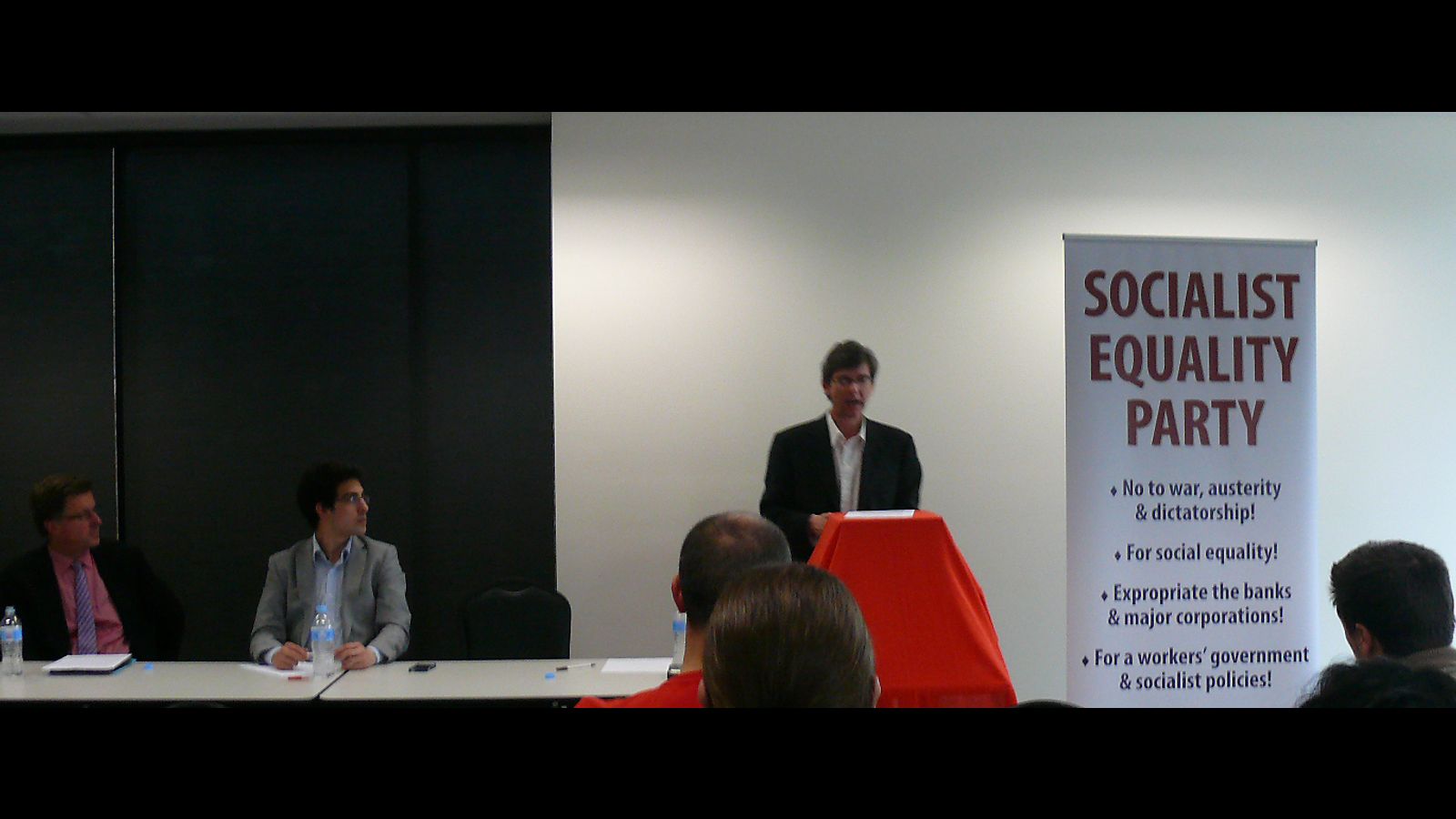 Socialist Equality Party holds election meeting in Adelaide - World ...