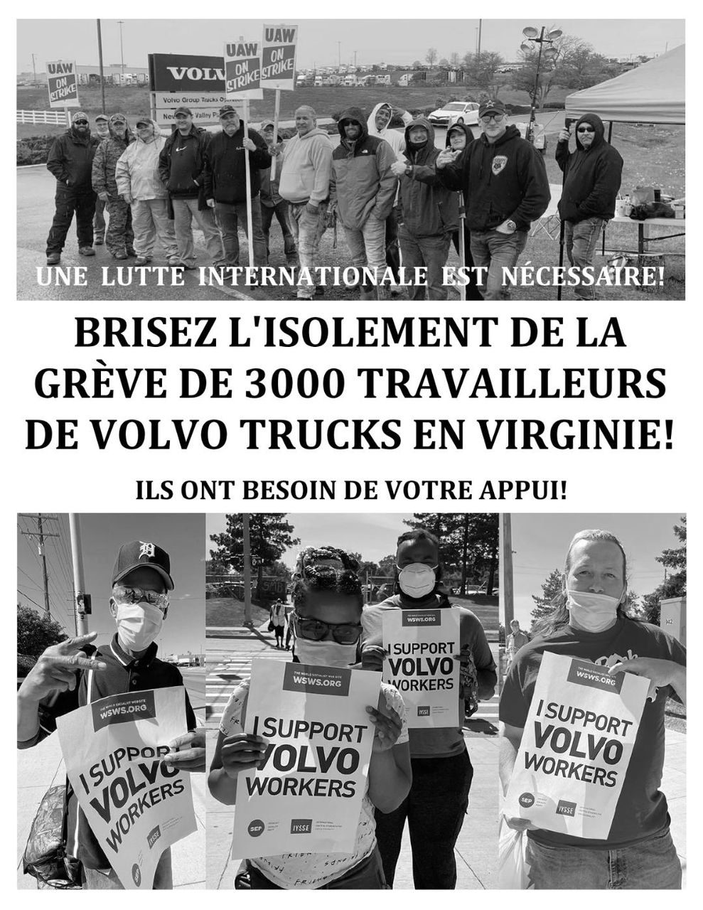 WSWS campaigns among Canadian Volvo workers to break UAW’s isolation of ...