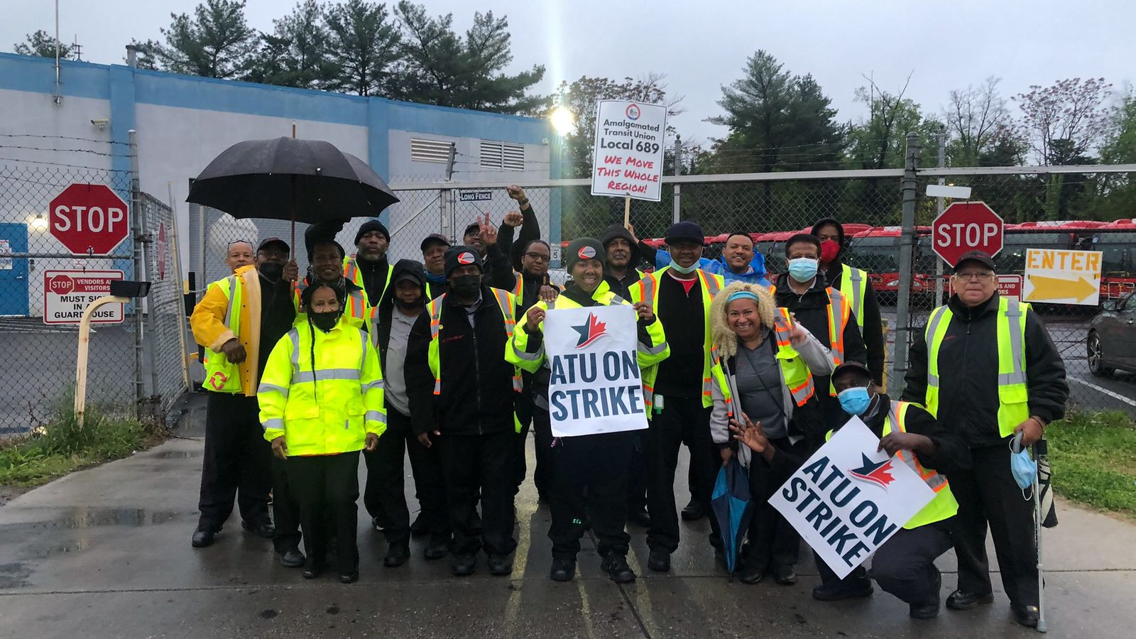 Strikes break out among transit workers in the Washington, DC region ...