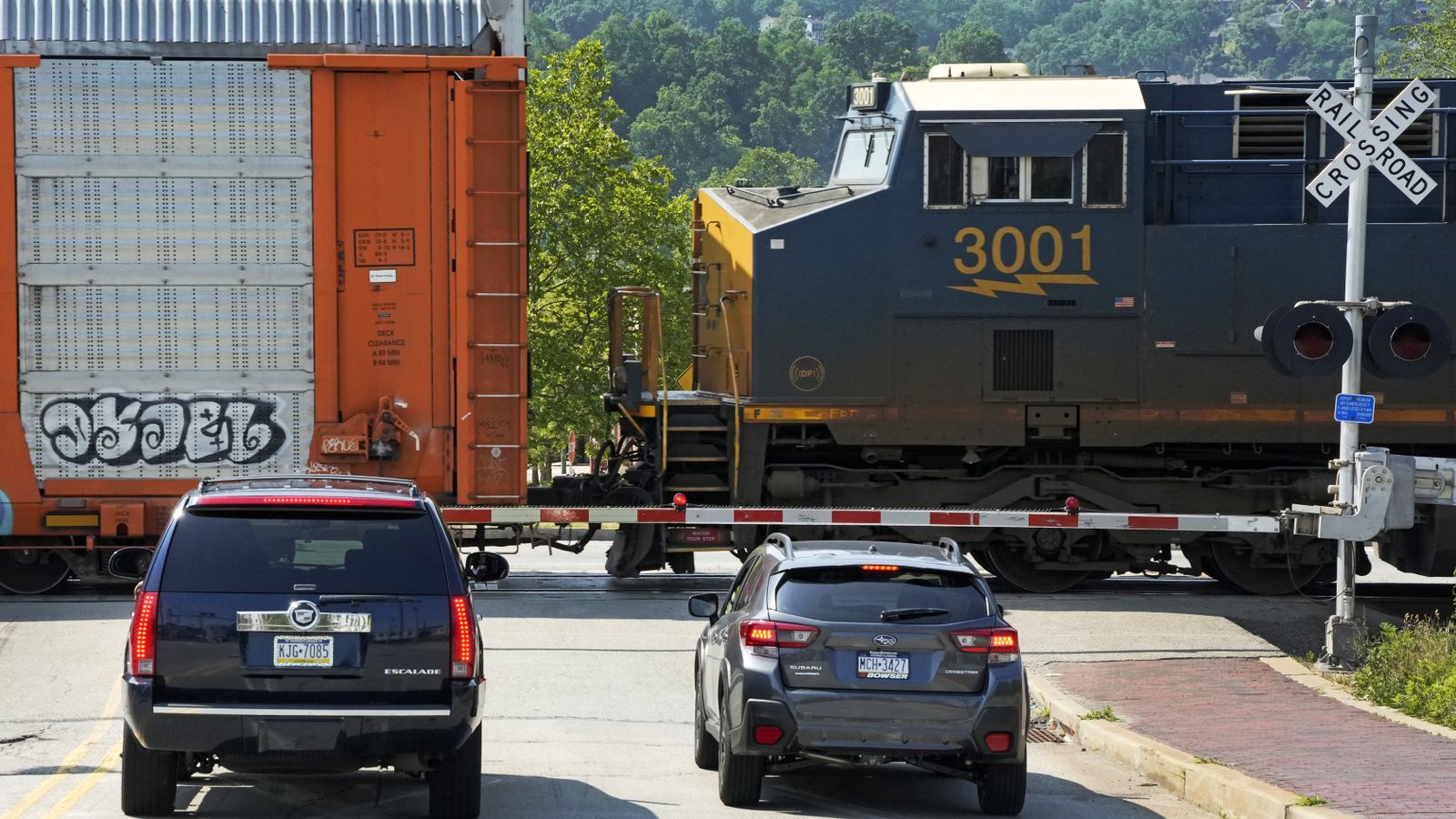 Homes evacuated following CSX train derailment near Philadelphia ...