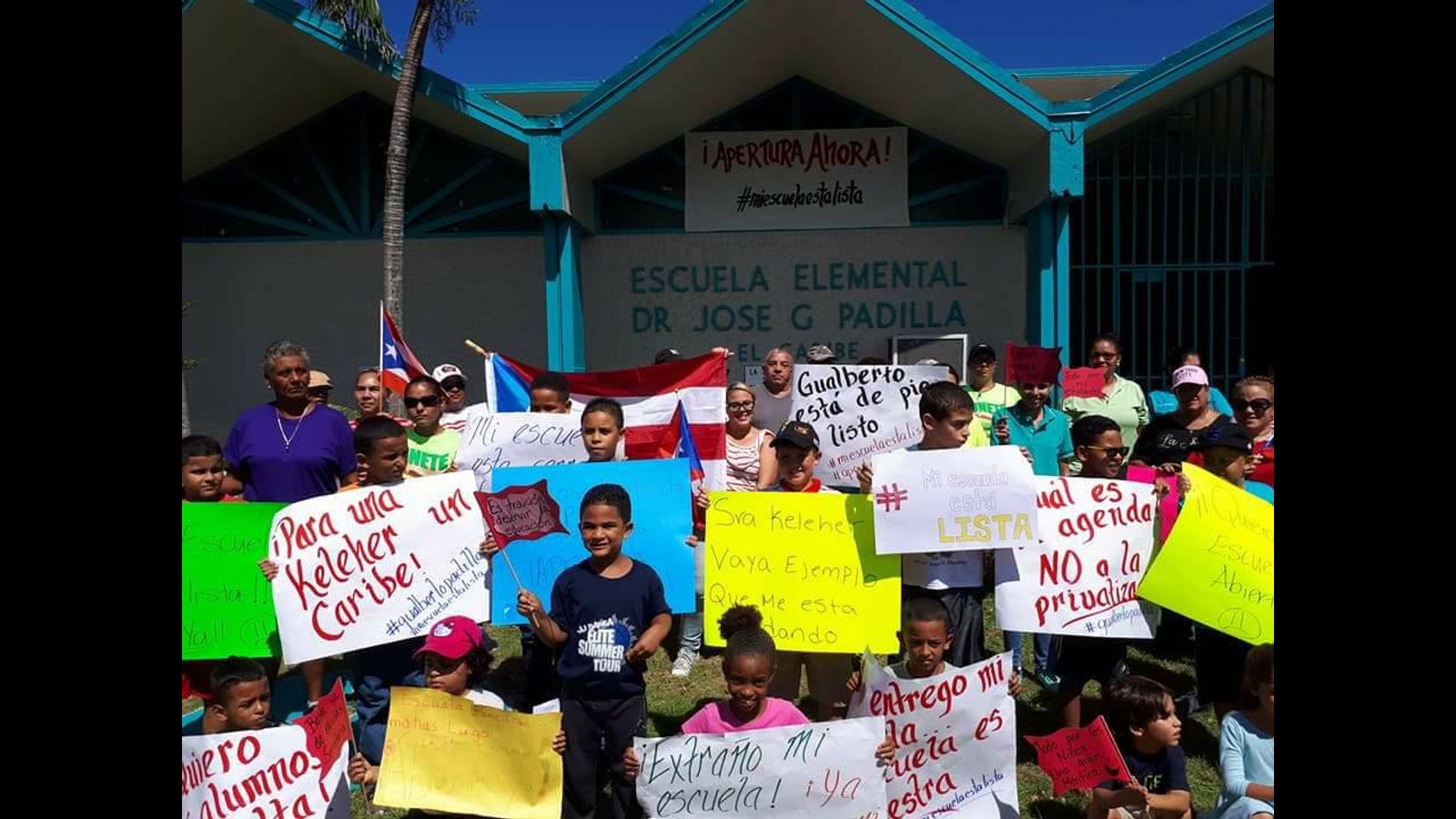 Puerto Rican teachers arrested at protest demanding reopening of ...
