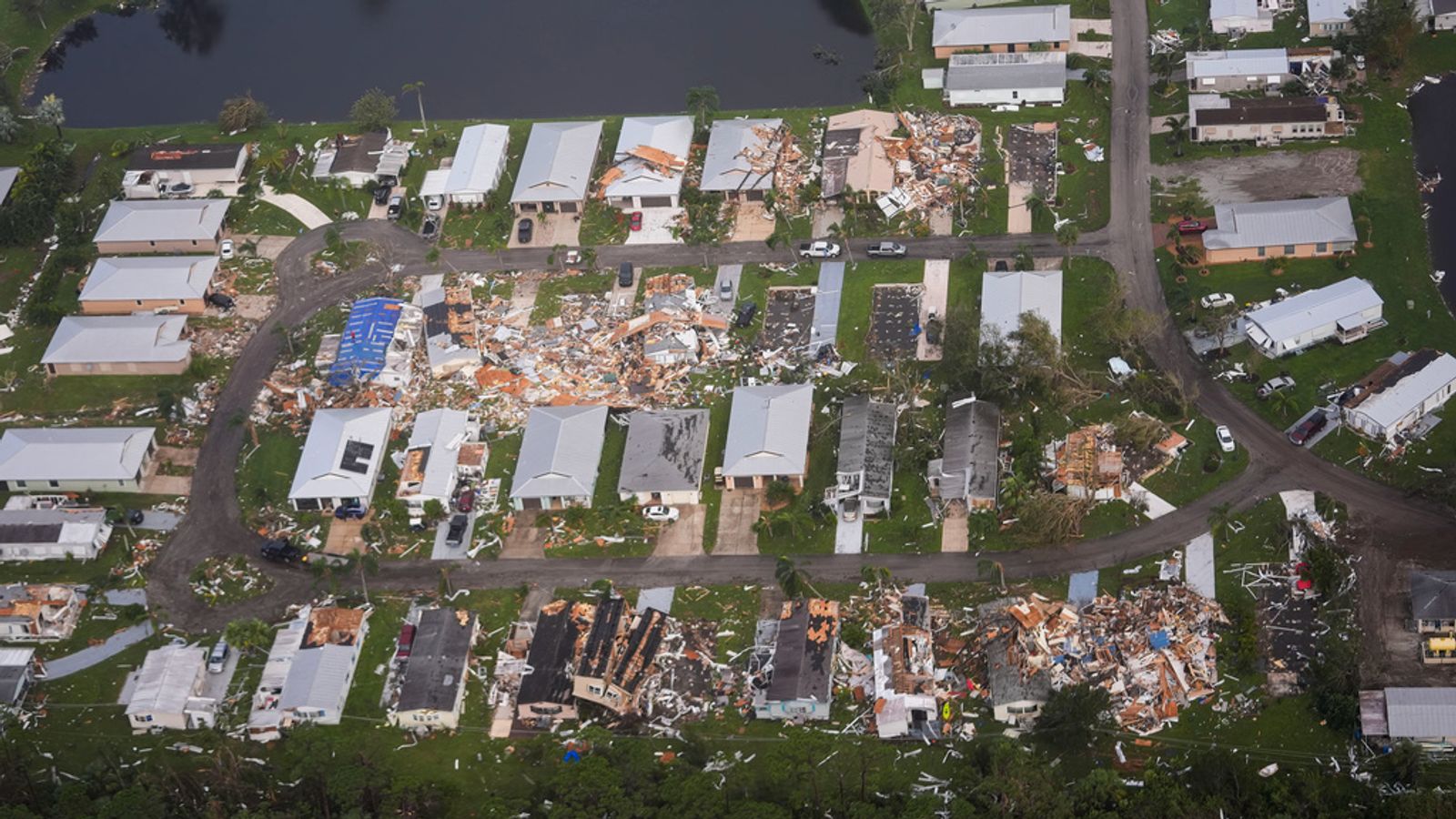 Hurricane Milton leaves behind a swath of devastation from Tampa Bay to Daytona Beach - World ...