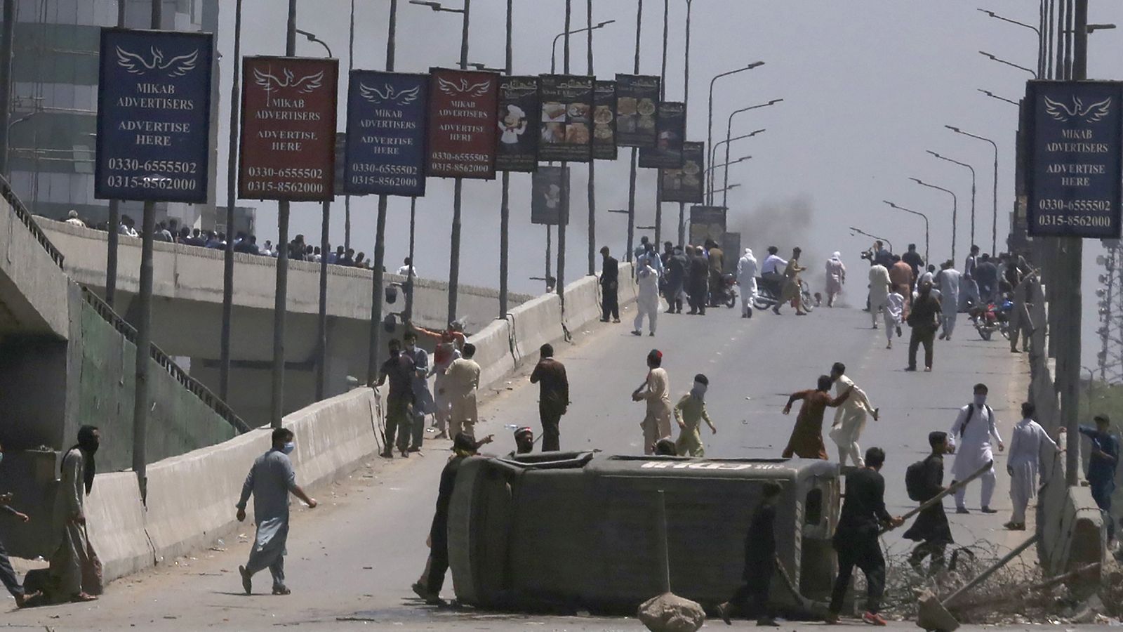 Mass protests erupt across Pakistan after military seizes opposition ...