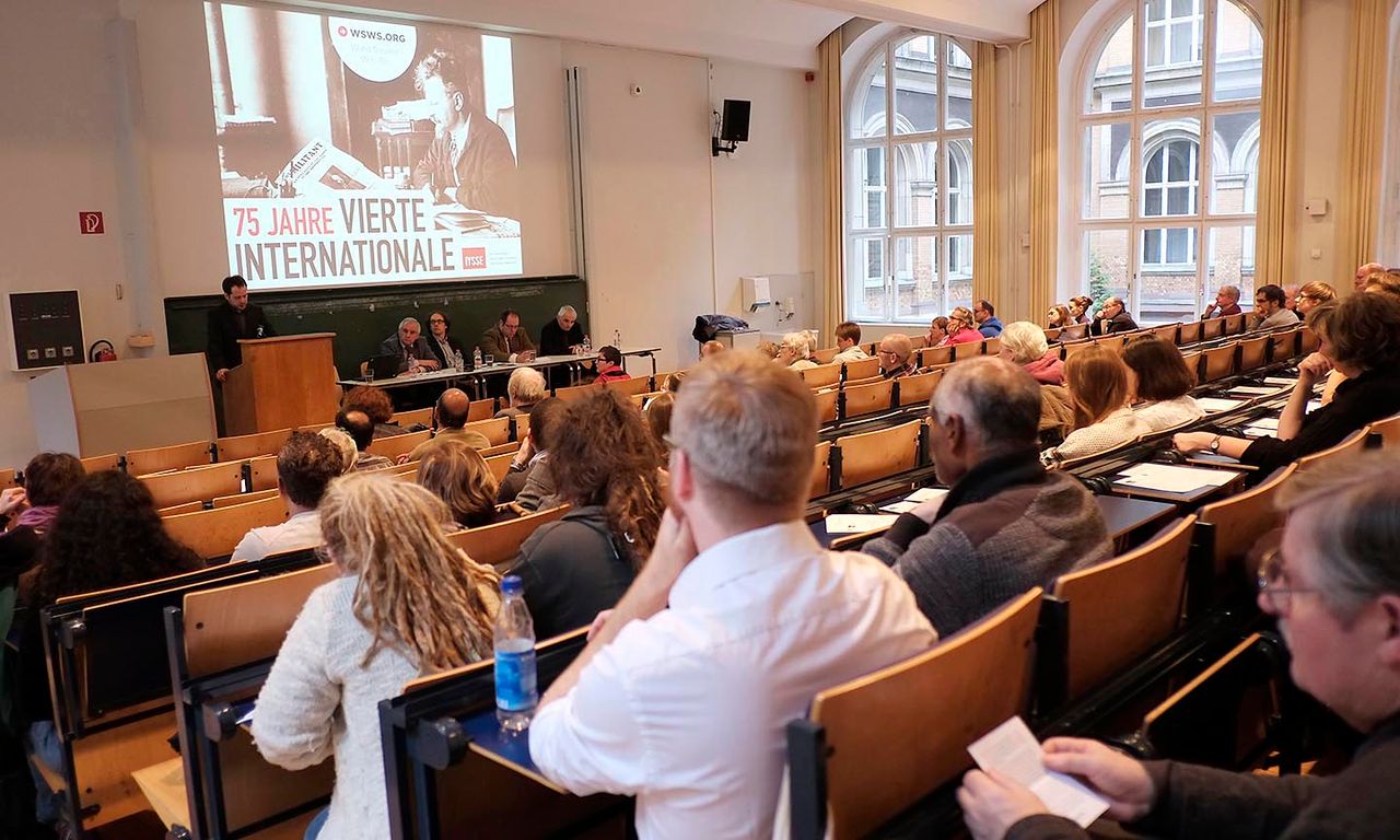 Berlin rally commemorates 75th anniversary of the Fourth International ...