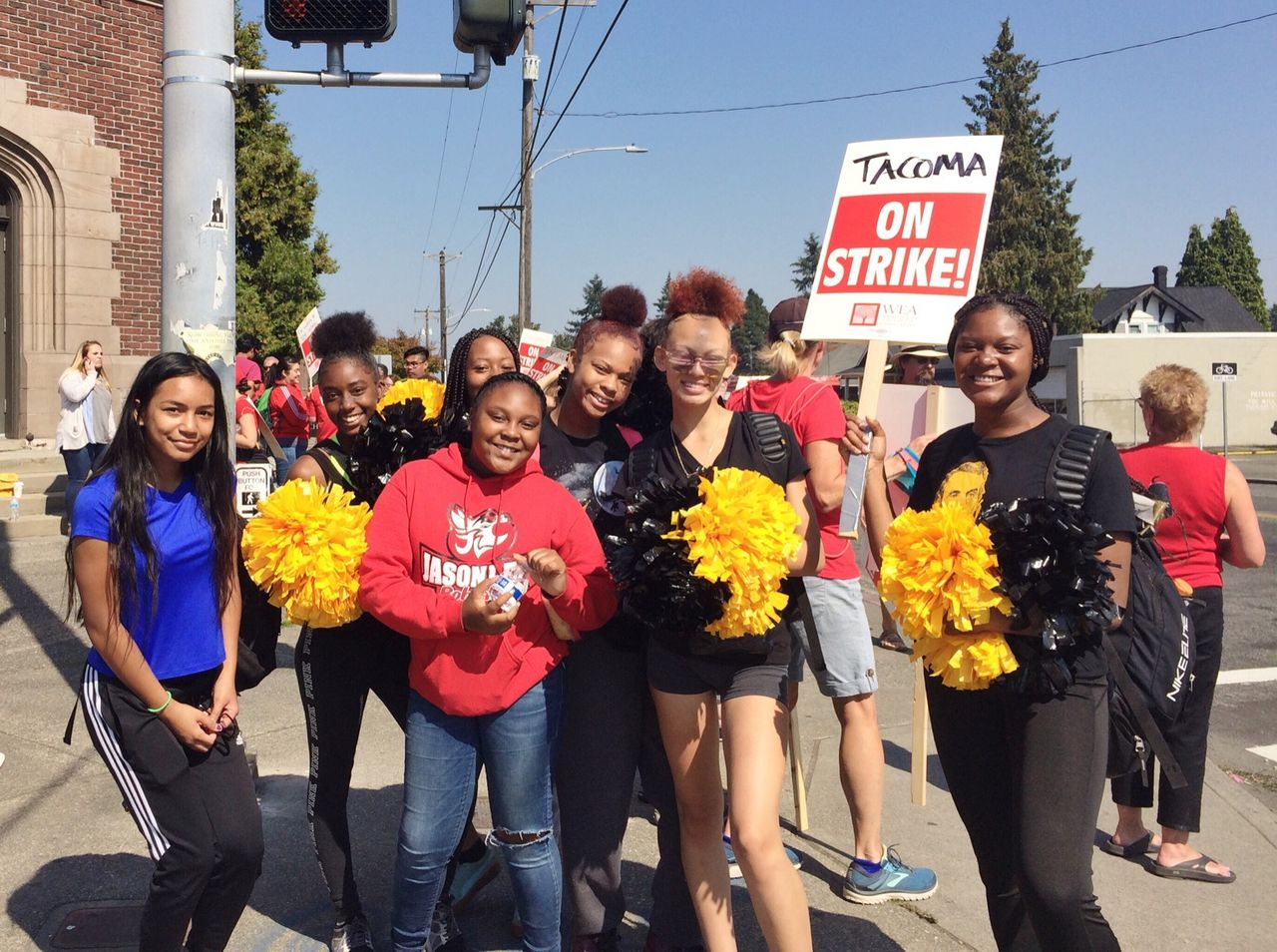 Striking Tacoma, Washington, teachers demand better pay, funding for ...