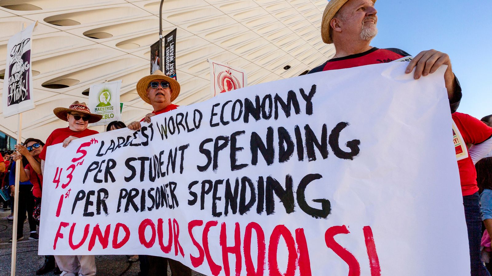 El camino a seguir para la huelga de 65.000 trabajadores escolares de Los Ángeles - World ...