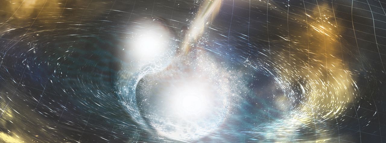Neutron star merger observed through gravitational waves and light ...