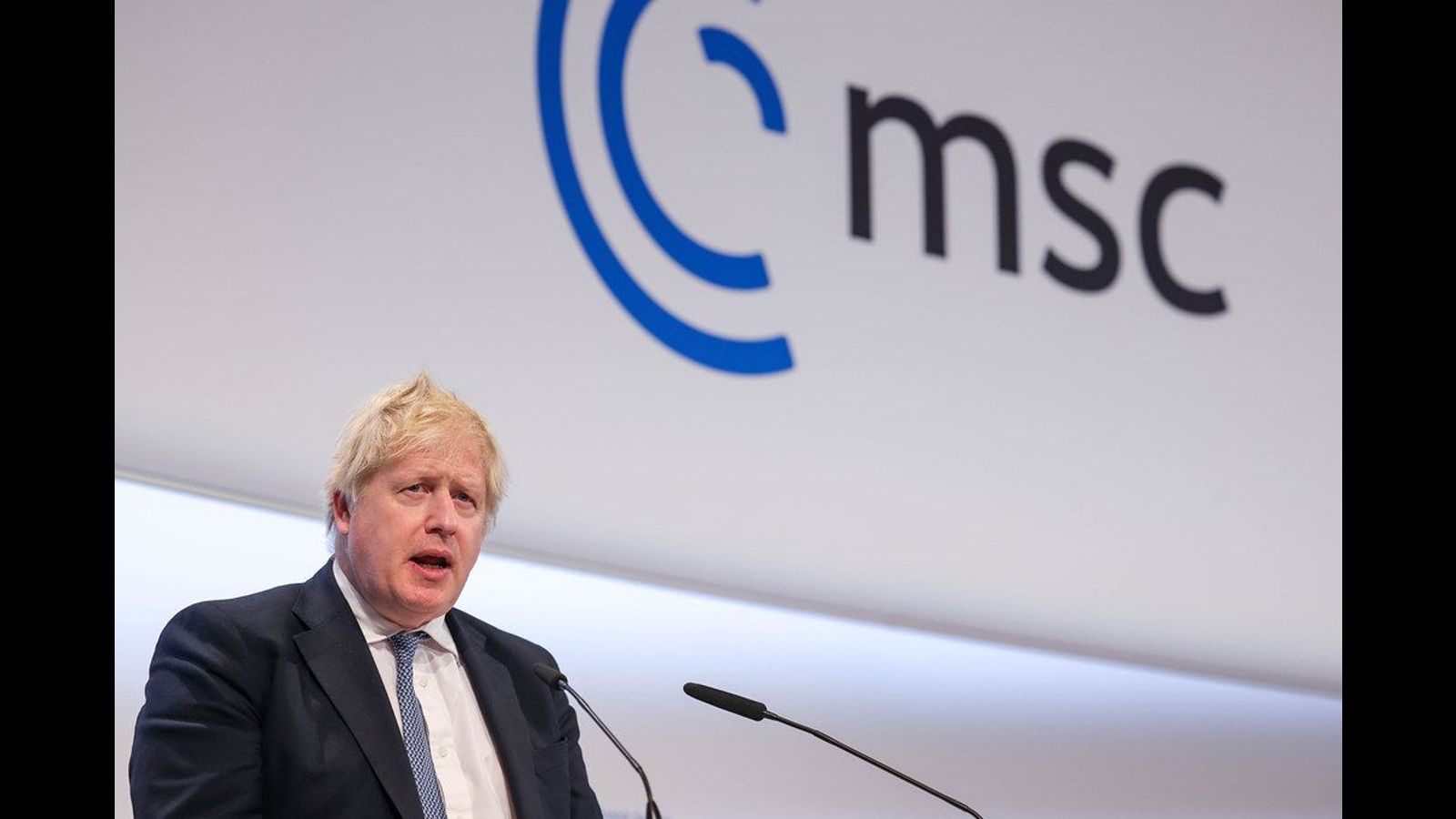 Britisk statsminister Johnson lyver at Russland allerede har iverksatt ...