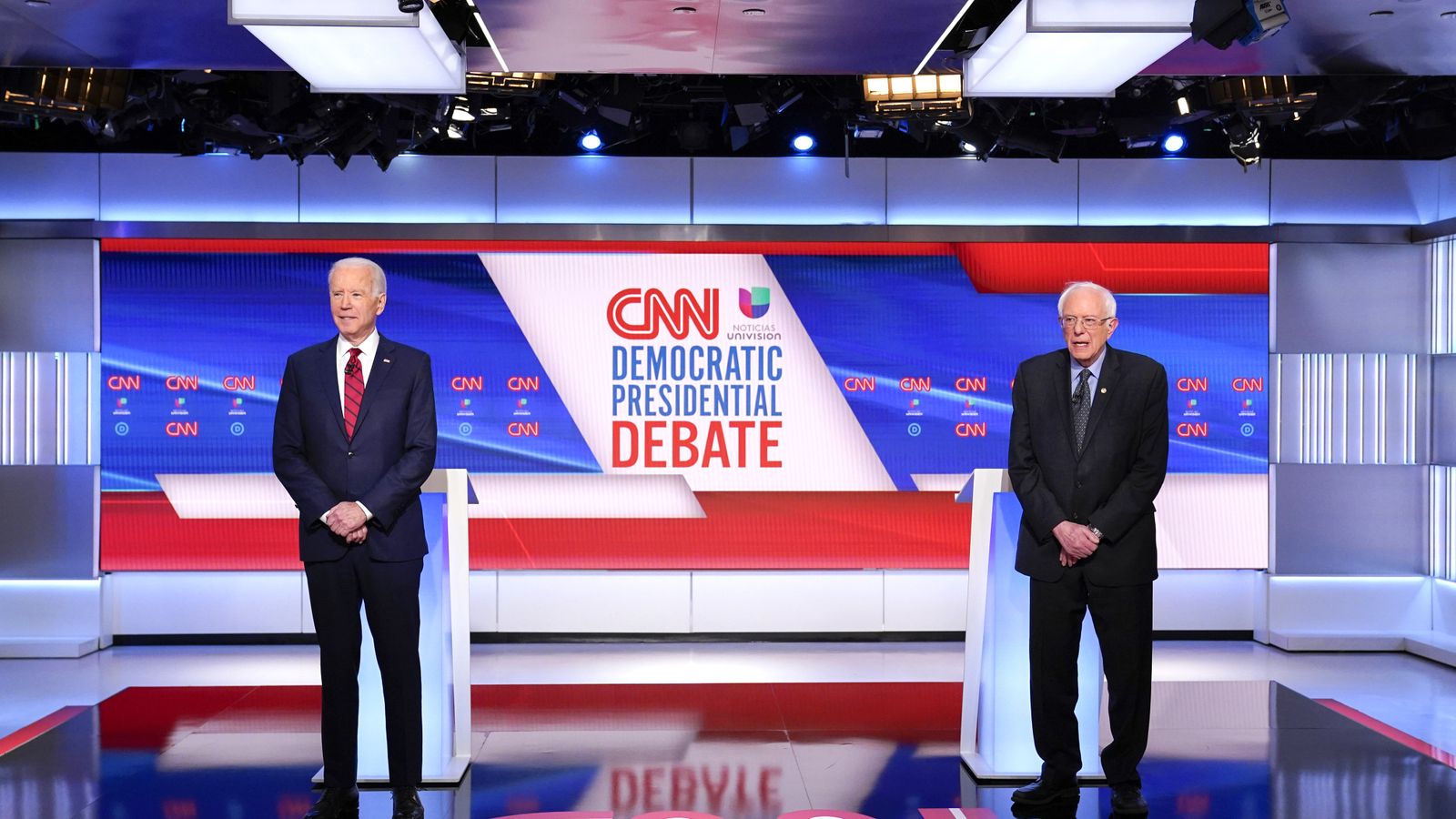 Democratic Party debate dominated by coronavirus pandemic - World ...