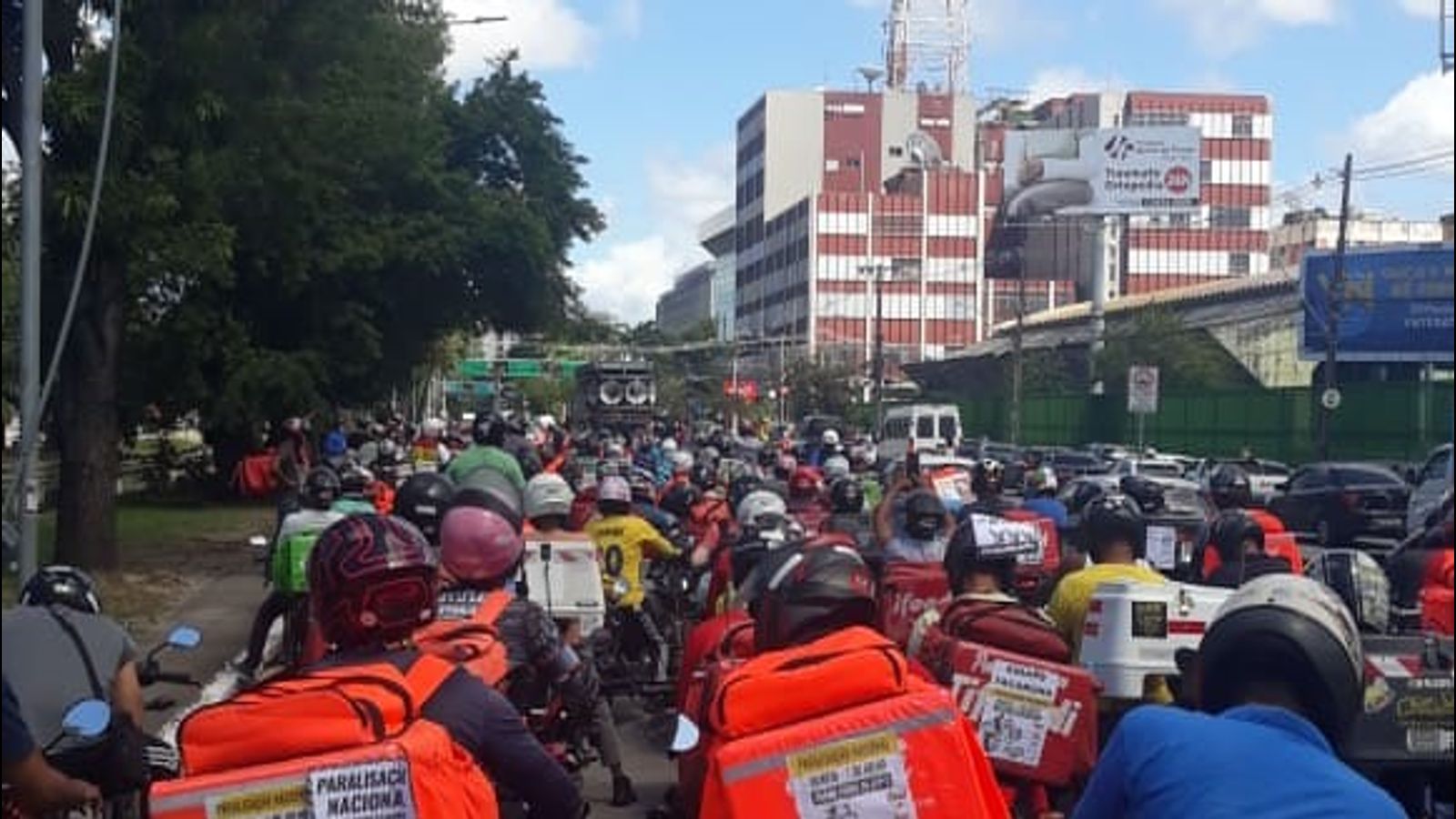Thousands of delivery workers strike across Brazil and other Latin ...