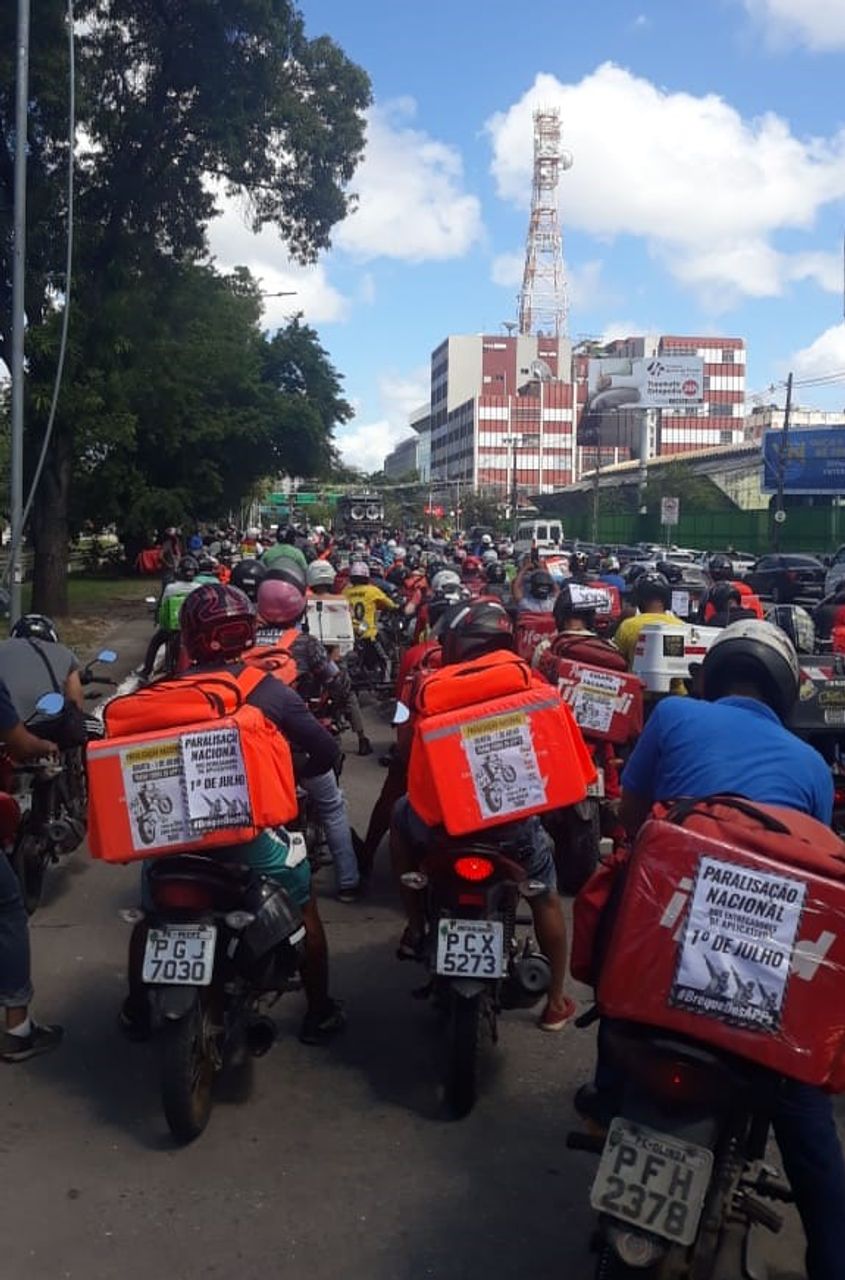 New delivery workers demonstration in Brazil exposes unions and their ...