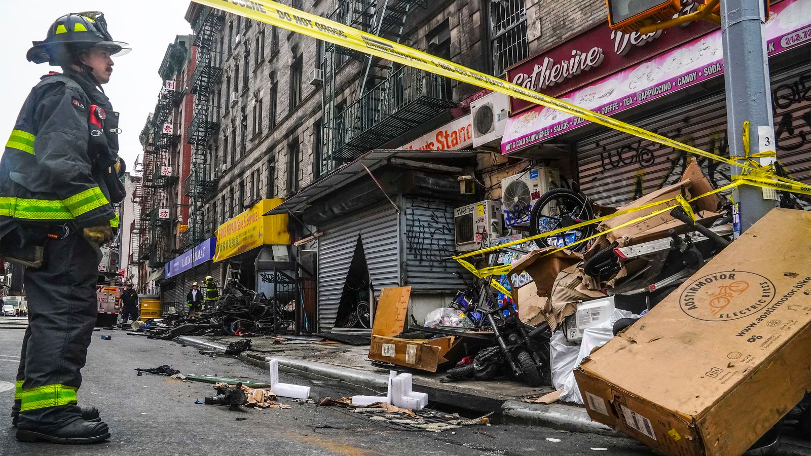 Fire in Chinatown electric-bike shop leaves 4 dead, highlighting the ...