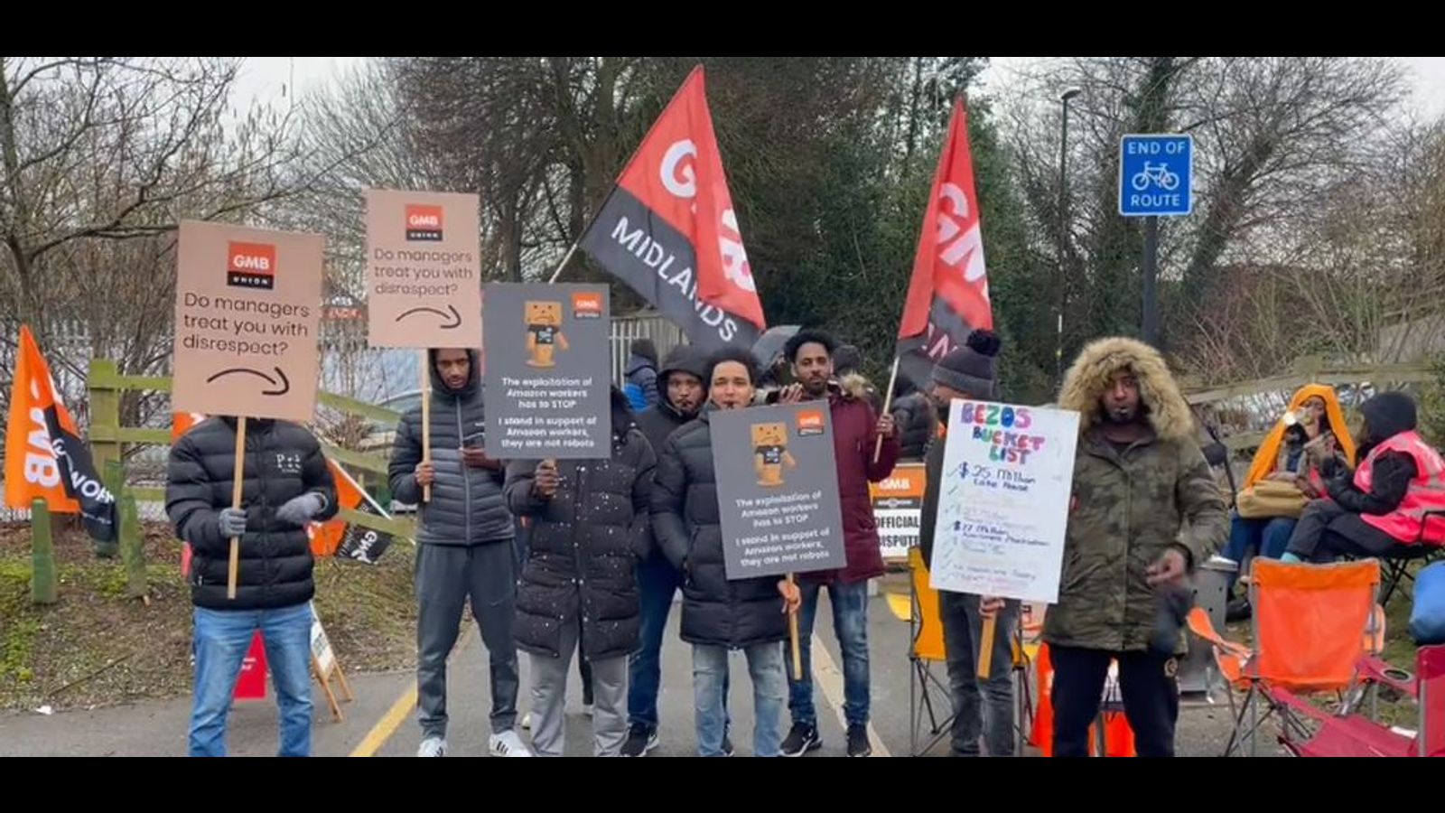 Amazon workers’ strike in Coventry, UK - World Socialist Web Site
