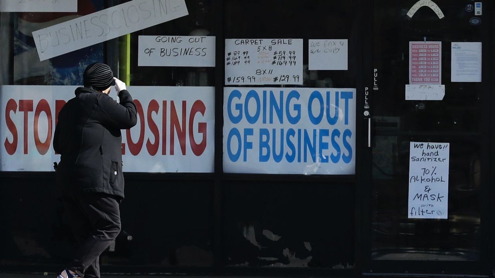 US jobless claims top 884,000 for second week in a row - World ...