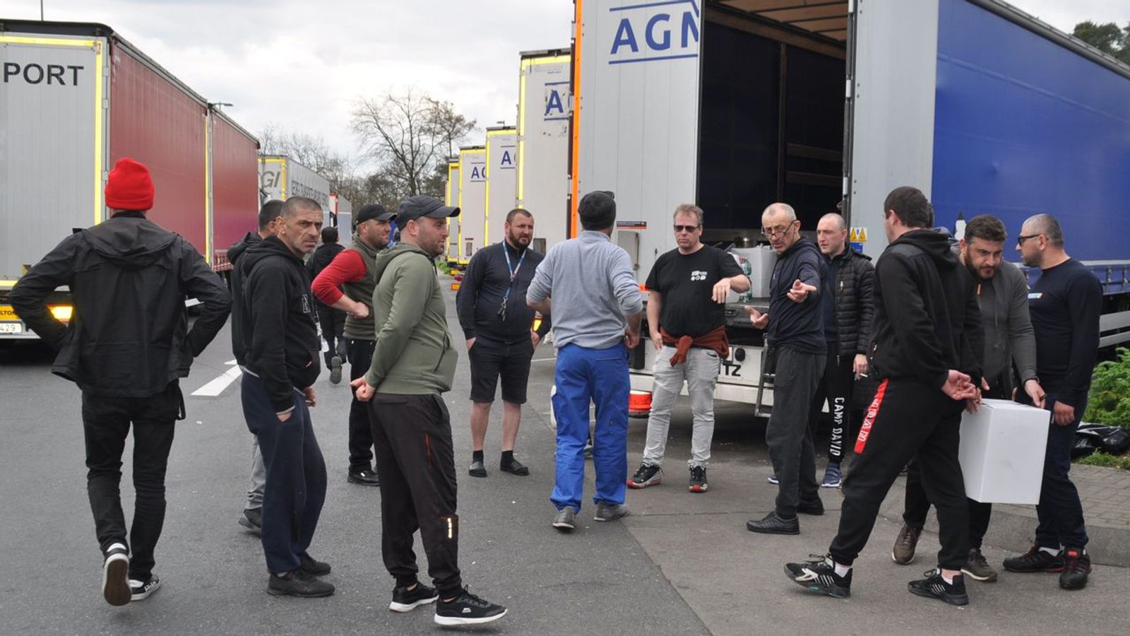 Truck drivers on strike for six weeks in Germany - World Socialist Web Site