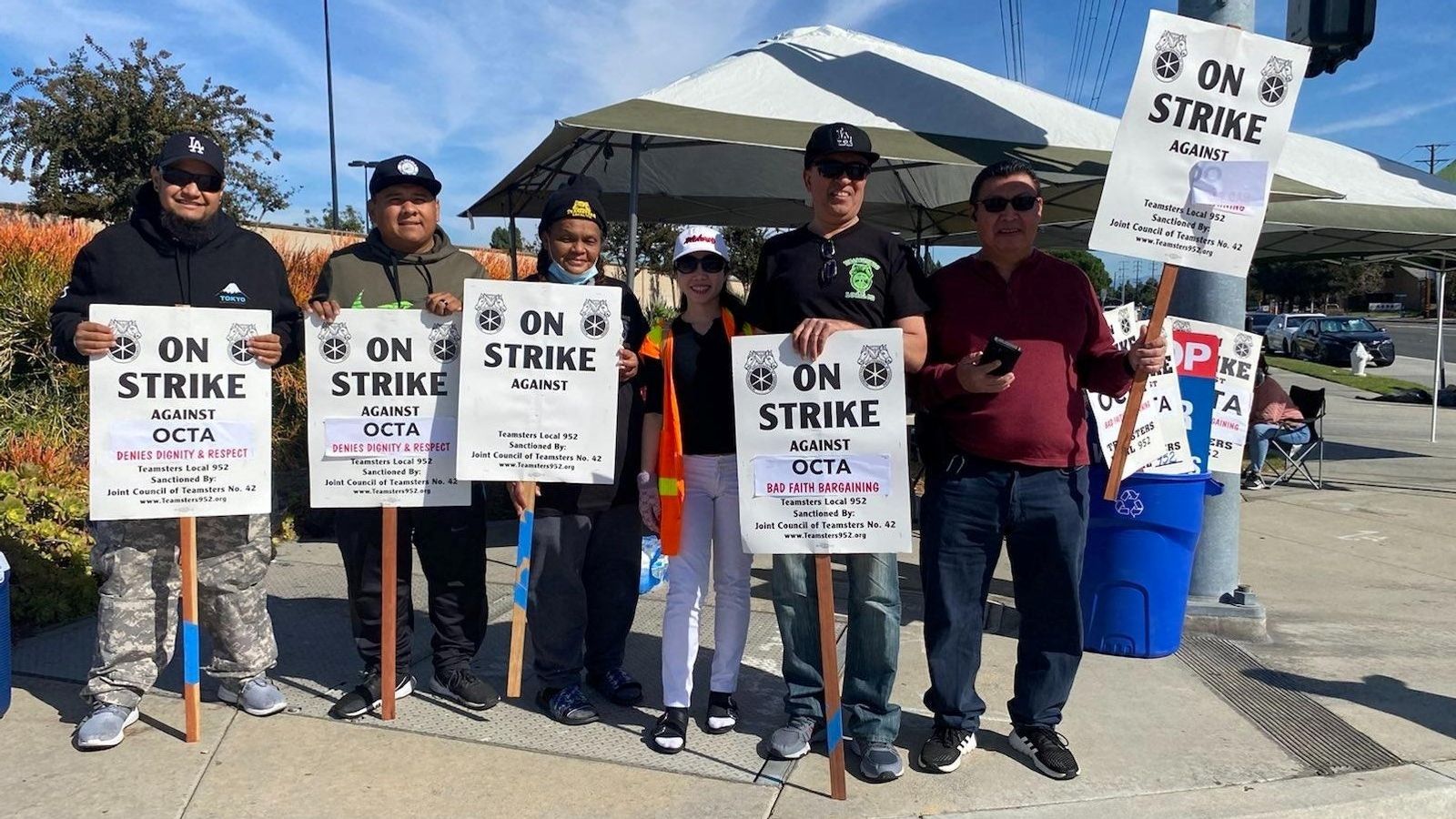 Teamsters pauses 4-day strike by bus mechanics fighting for wages ...