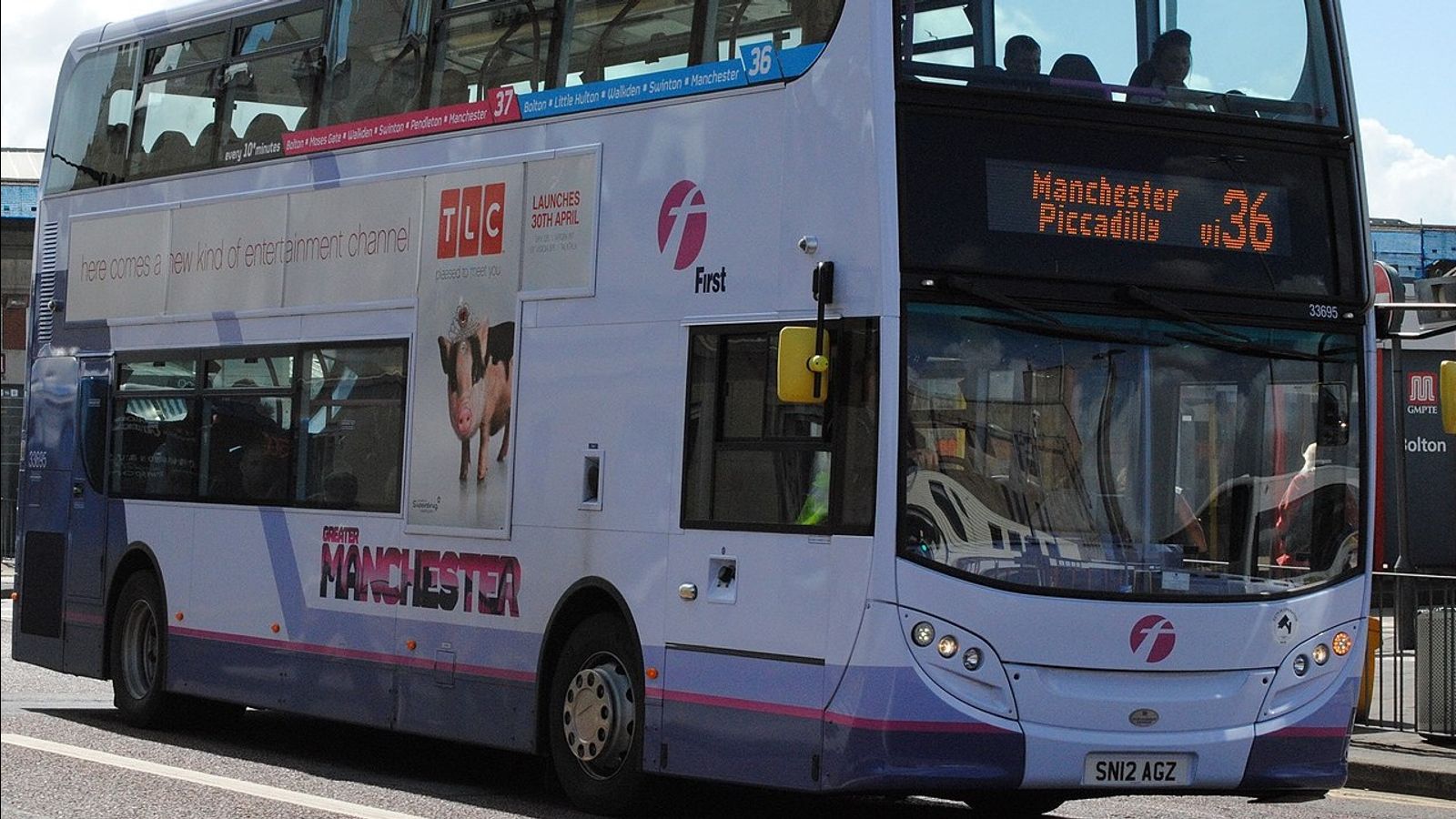 Striking UK First Manchester bus drivers: Unite union “try and split us ...