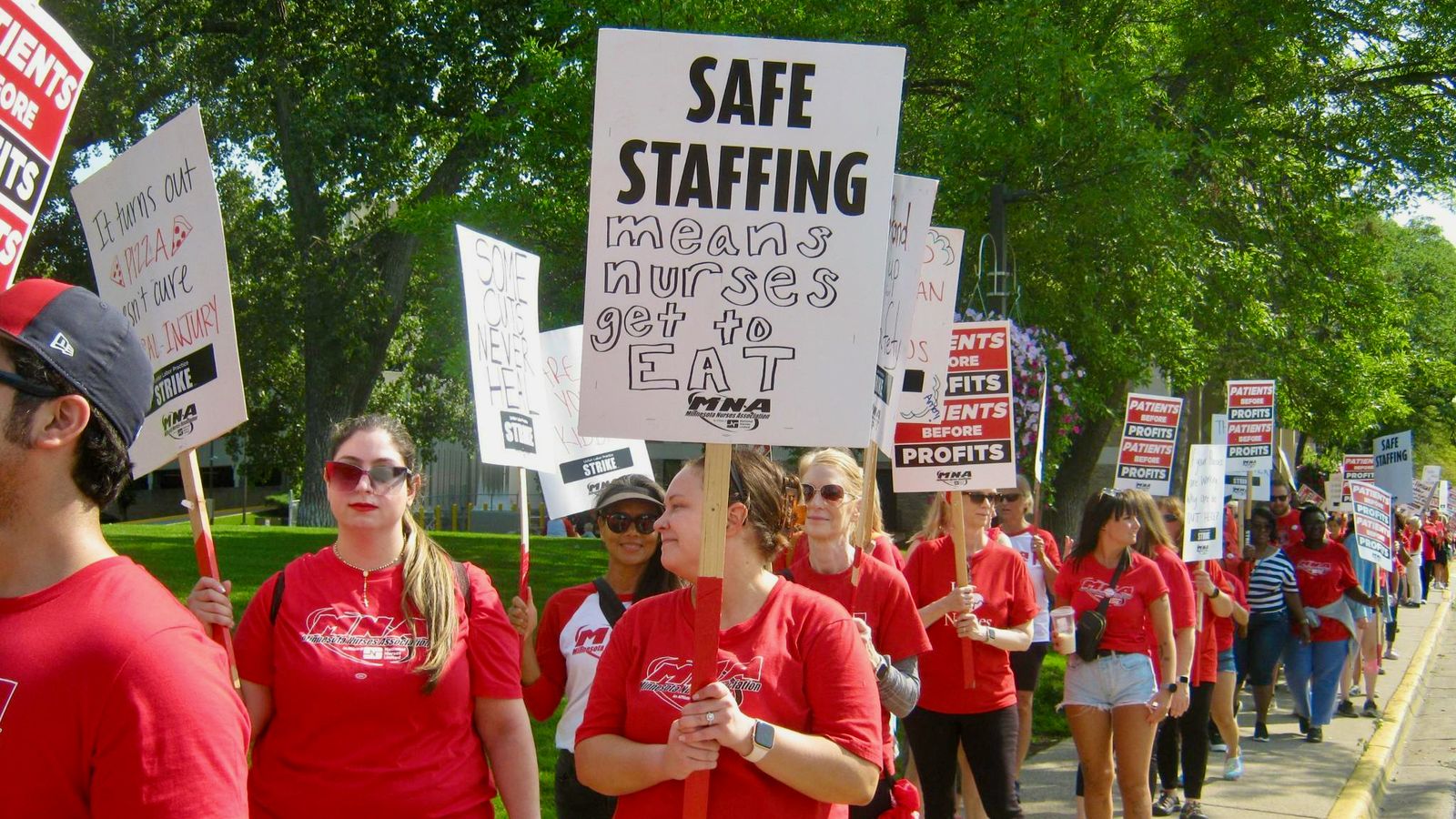 MNA sends Minnesota nurses back to work with no contract after three ...
