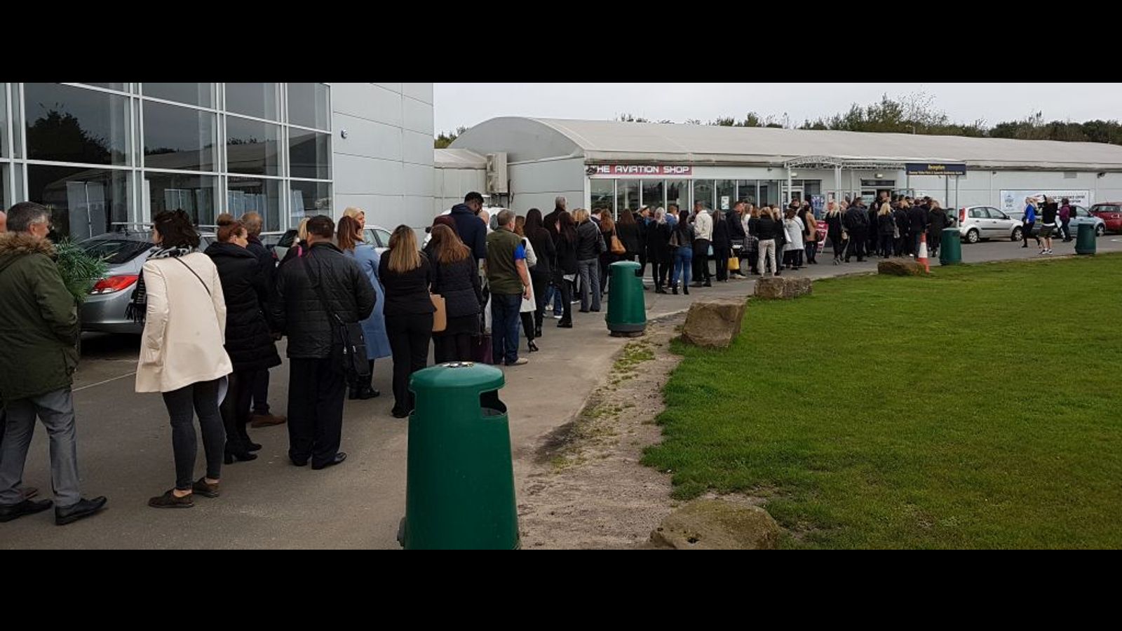 Redundant Thomas Cook workers speak out at Manchester jobs fair - World ...