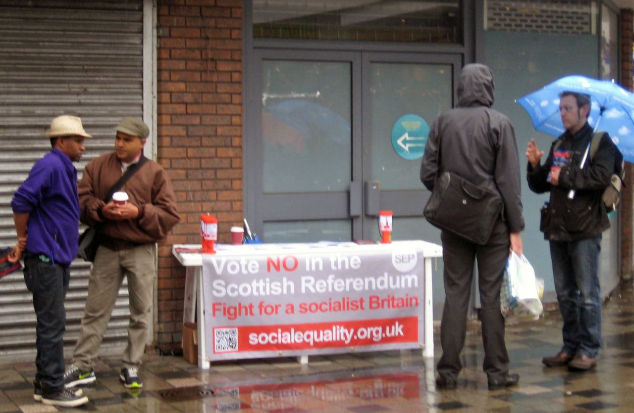 Scottish workers speak for a “no” vote in independence referendum ...