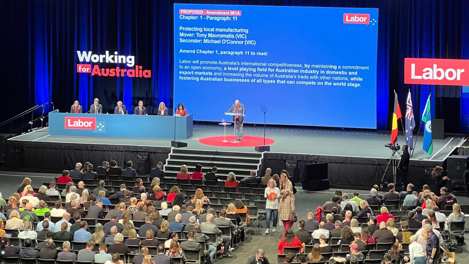 Australian Labor Party conference calls for “tripartite” integration of ...