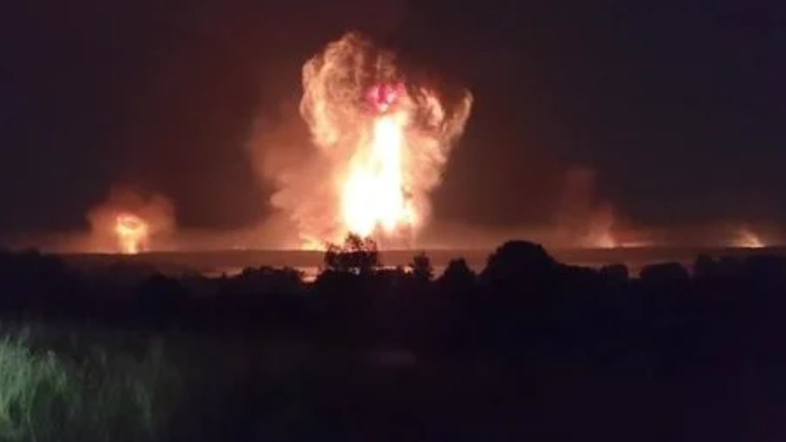 Massive explosion at Russian arms depot leaves unanswered questions ...
