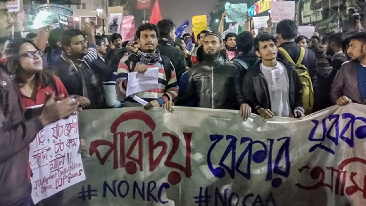 India: Protests against anti-Muslim citizenship law in Kolkata - World ...