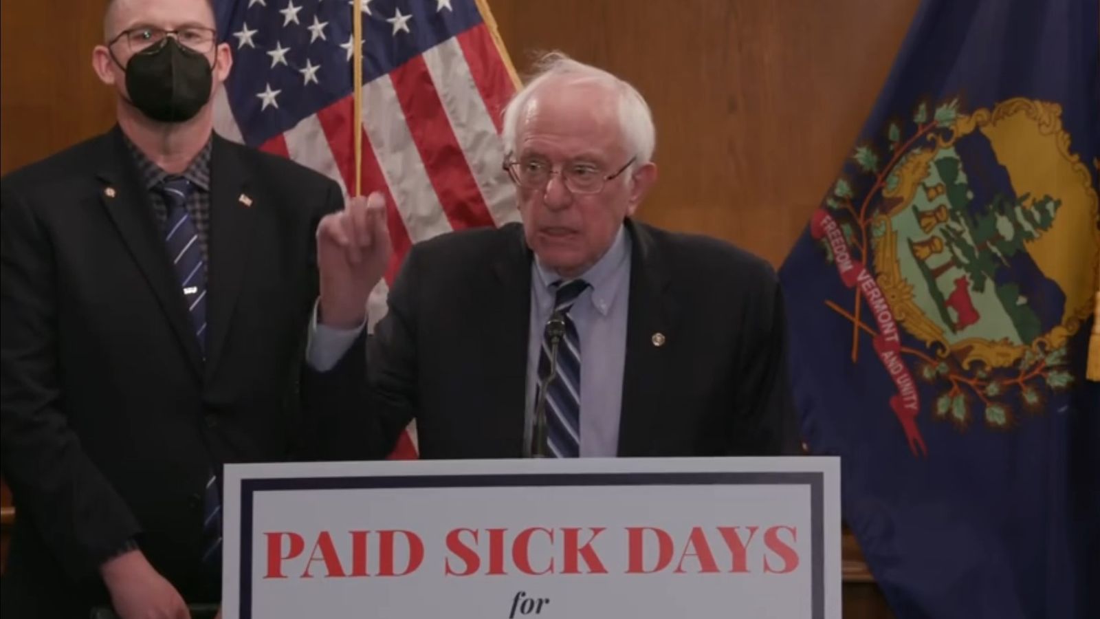 Bernie Sanders, flanked by union bureaucrats, issues pathetic moral ...