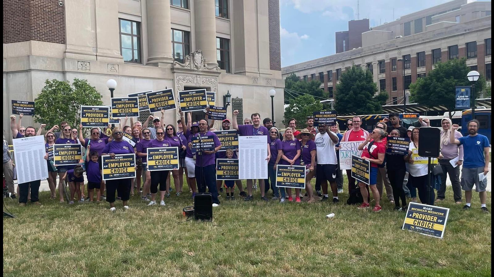 Why are Michigan Medicine unions telling workers to cross SEIU picket ...