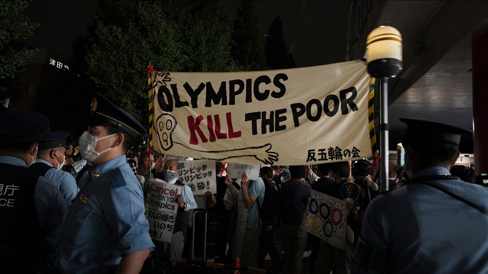 Protests against the Tokyo Olympics erupt across Japan as COVID-19 ...