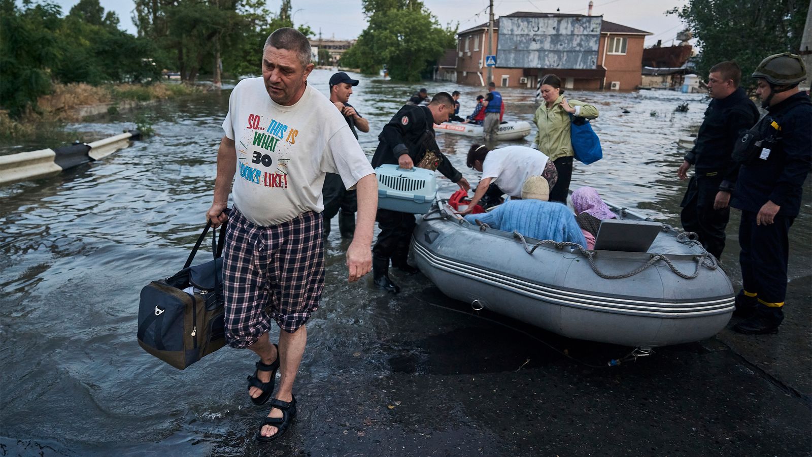 Dam collapse in Ukraine causes major humanitarian and ecological ...