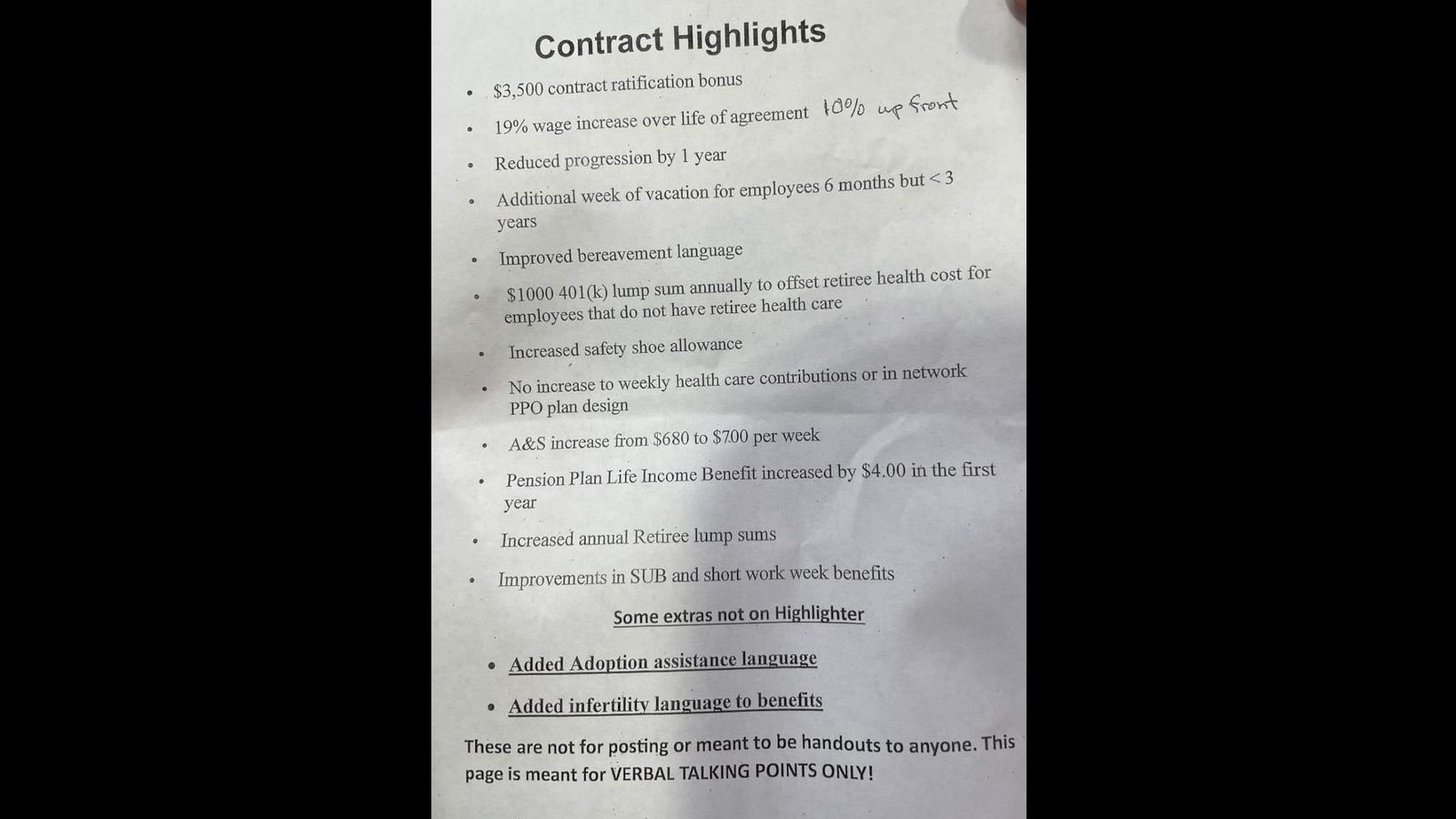 “Highlights” of UAW-Mack deal reveal sellout contract with below ...