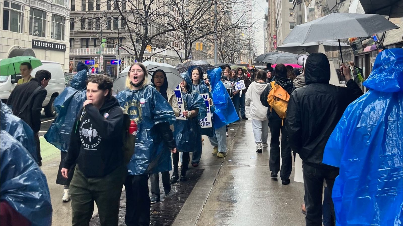 UAW shuts down academic student workers strike at The New School in New ...