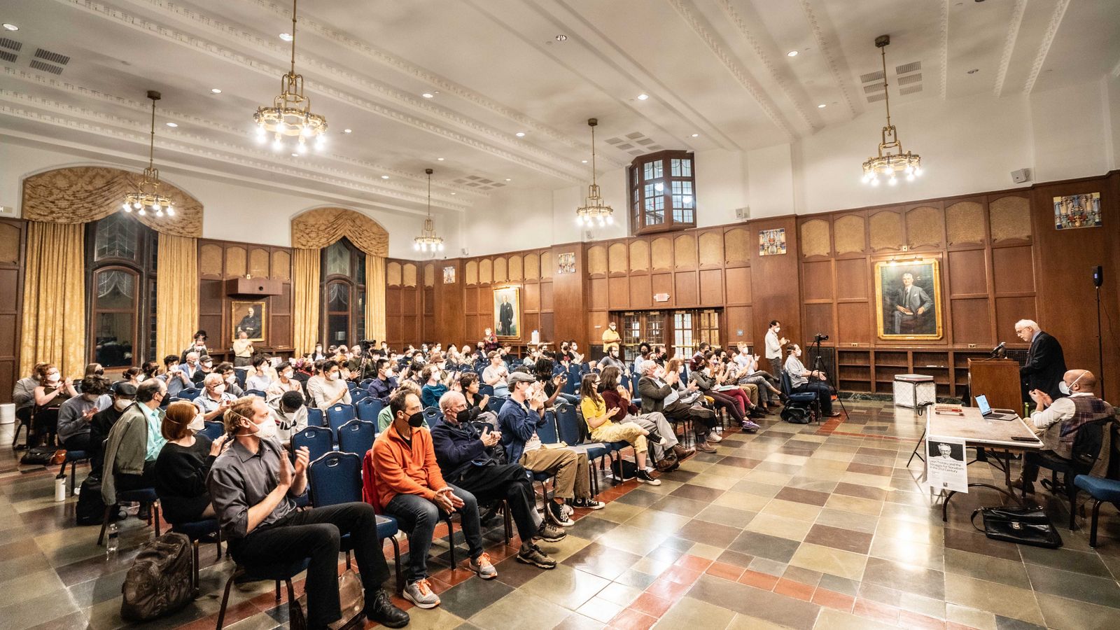 Over 150 attend lecture by David North at University of Michigan ...