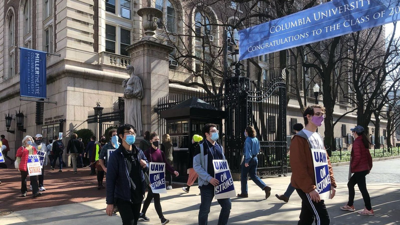 Columbia University graduate students: Reject UAW efforts to shut down ...
