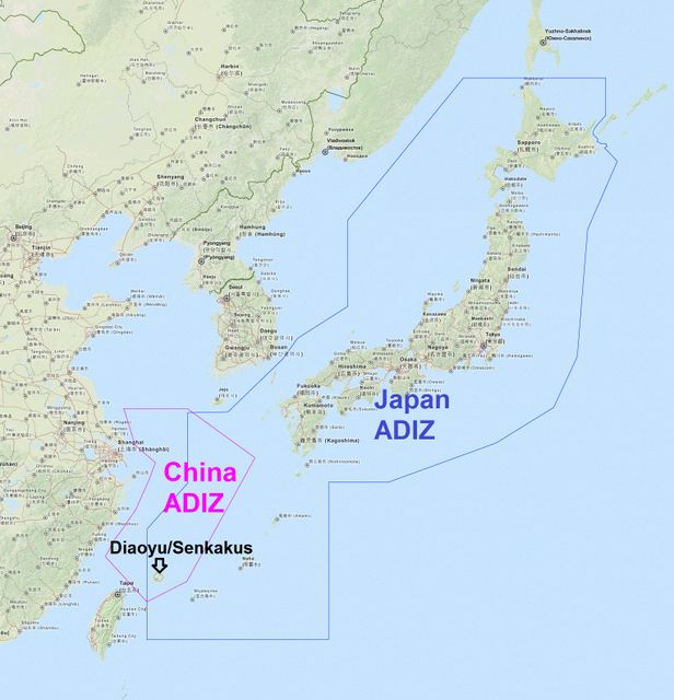 China deploys fighter jets to patrol new air defence zone | Page 4 ...