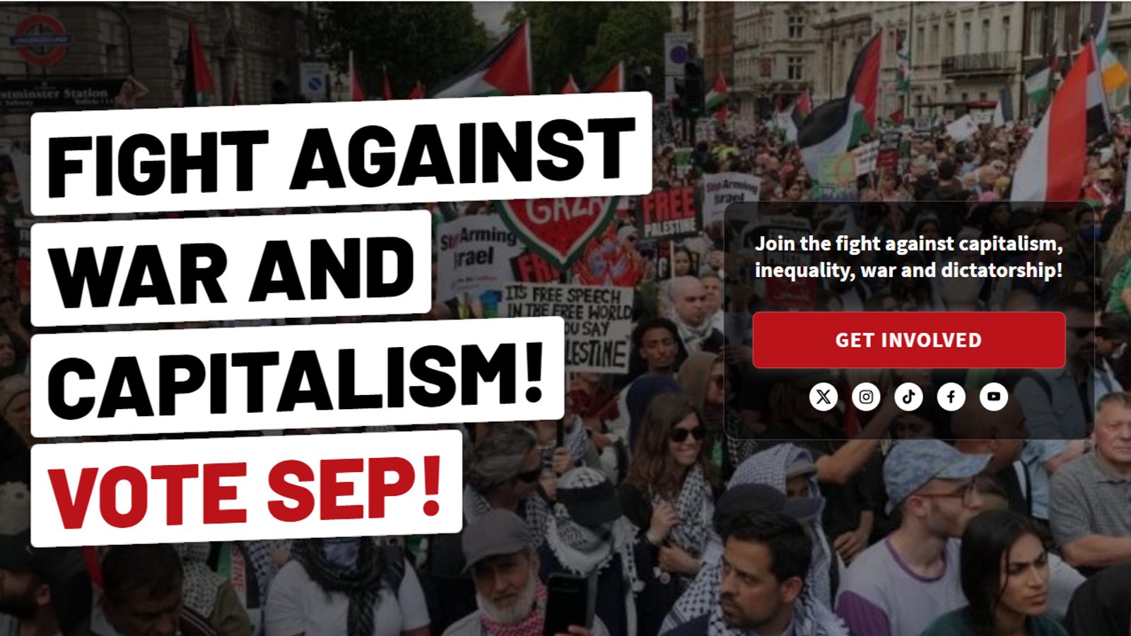 Socialist Equality Party June 30 London election rally features ...