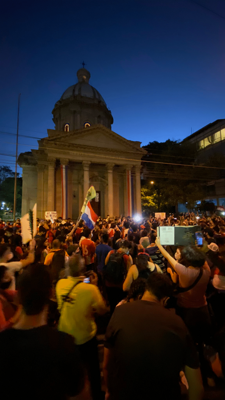 Mass protests erupt in Paraguay over disastrous handling of pandemic ...