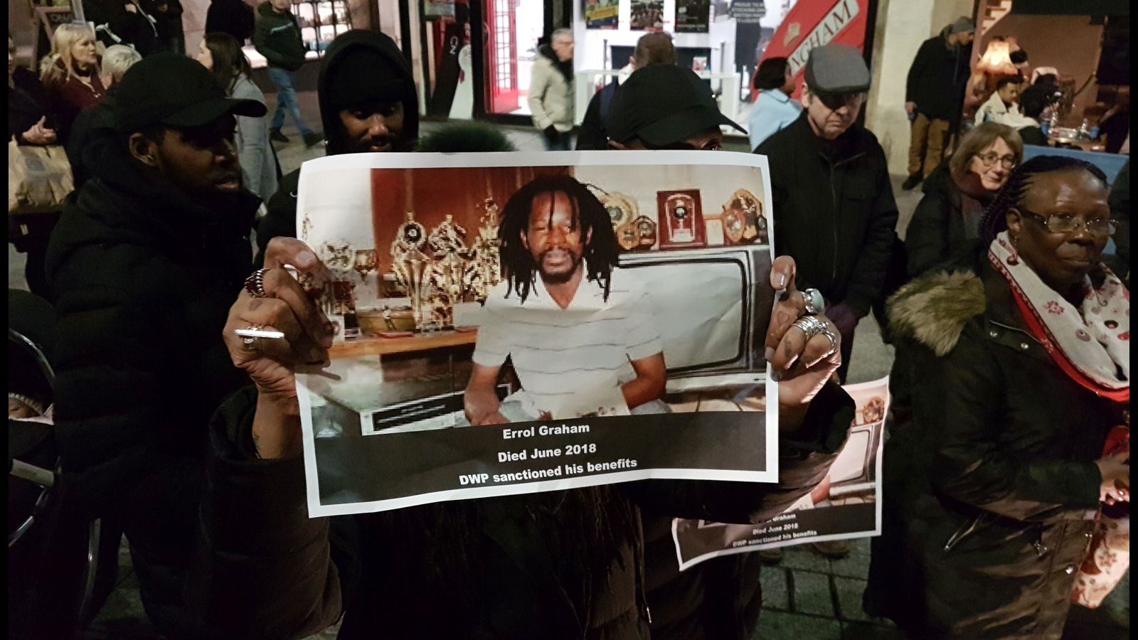 UK: Vigil remembers Errol Graham, pays tribute to family’s fight for ...