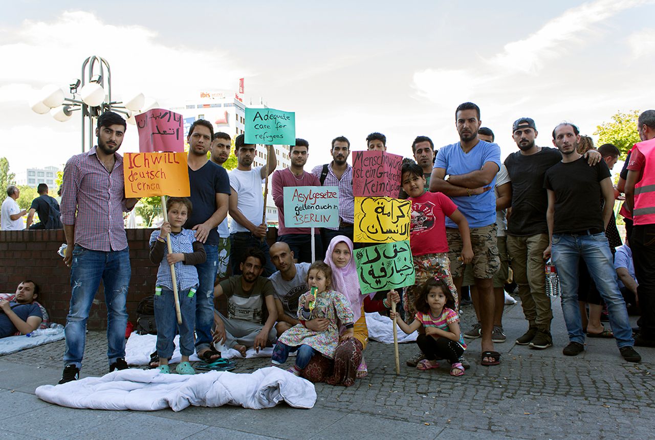 Refugees confront inhumane conditions at mass accommodation centres in ...