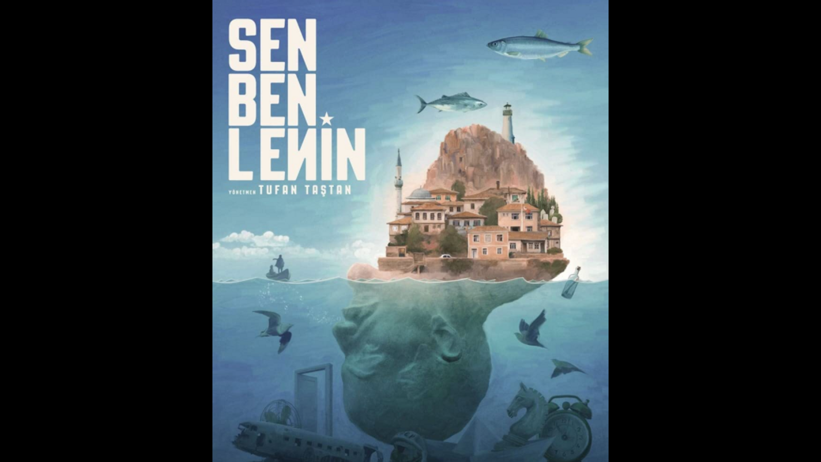 Sen, Ben, Lenin: Kasabaya denizden bir Lenin heykeli gelir… - World ...
