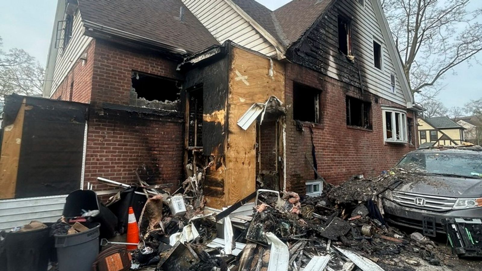 Three men die in a fire that ravaged an overcrowded house in Queens ...