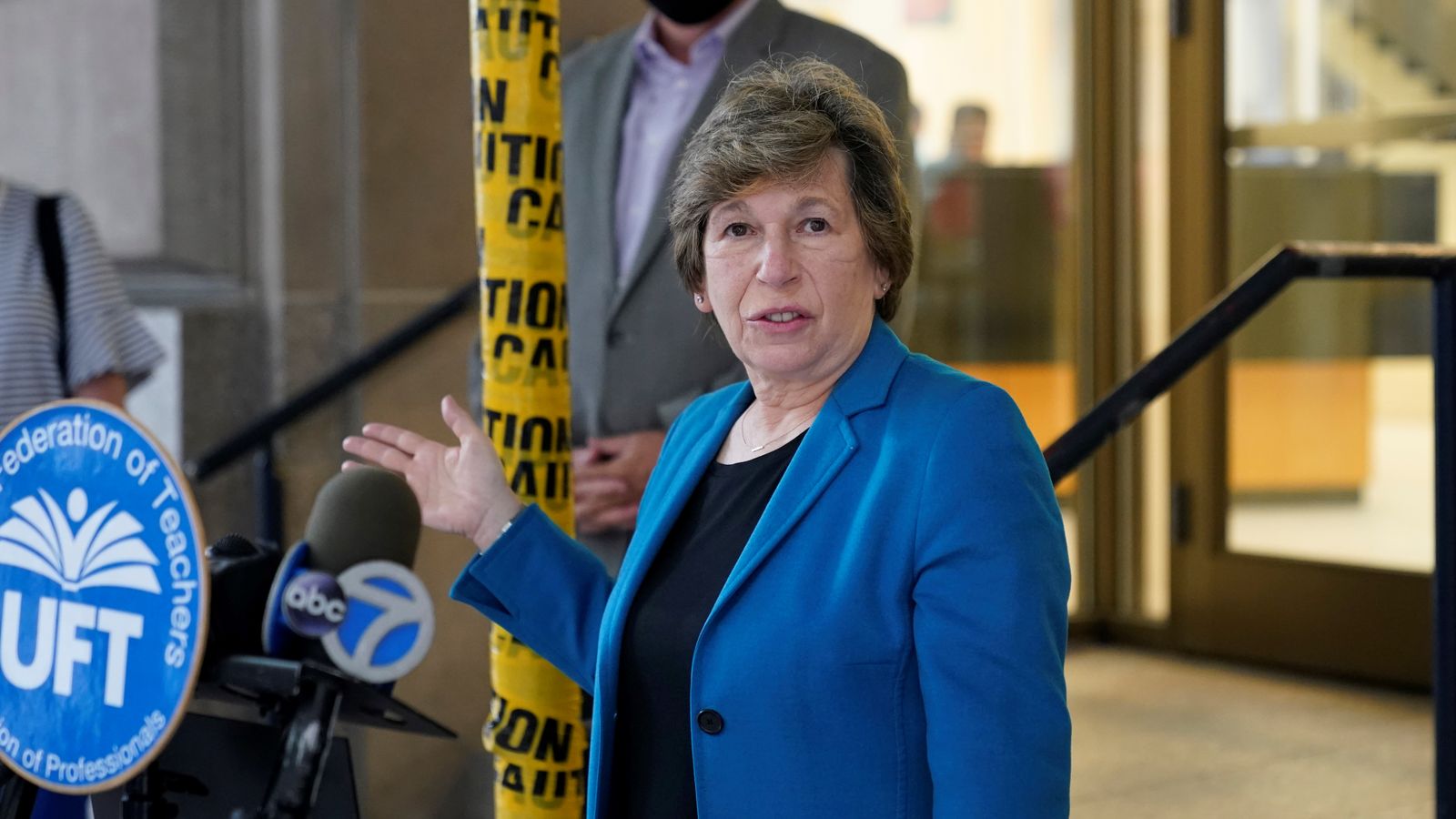 AFT President Randi Weingarten demands fully in-person learning at all ...