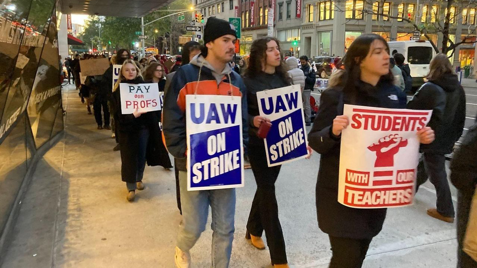 New School administrators step up strikebreaking threats after part ...