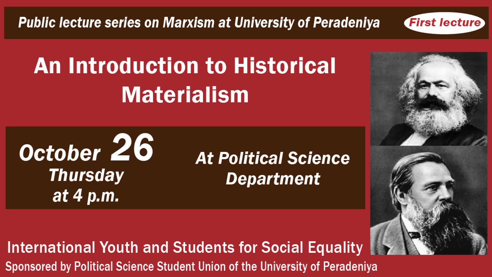 Sri Lankan IYSSE public lecture: An Introduction to Historical Materialism - World Socialist Web ...