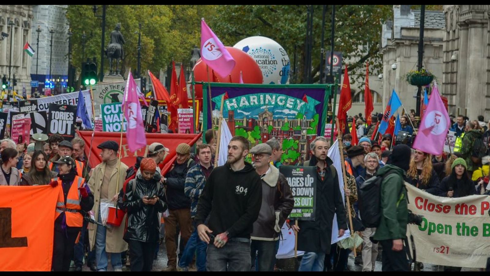 People’s Assembly rally participants speak on UK social crisis - World ...